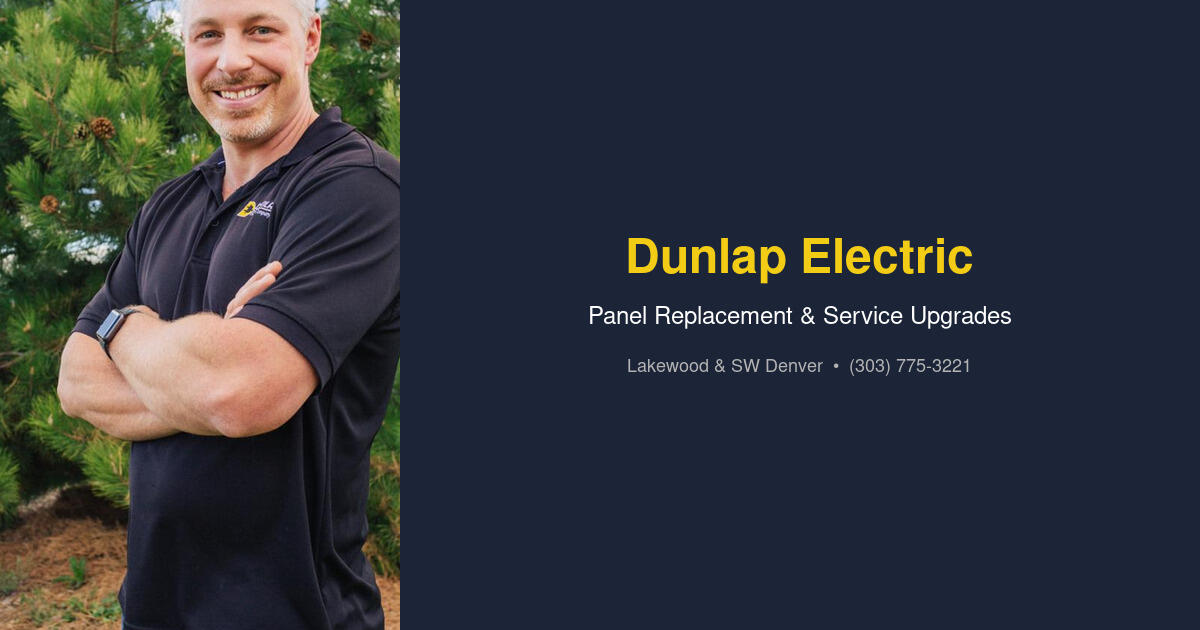 Split-Bus Electrical Panel Replacement | Dunlap Electric